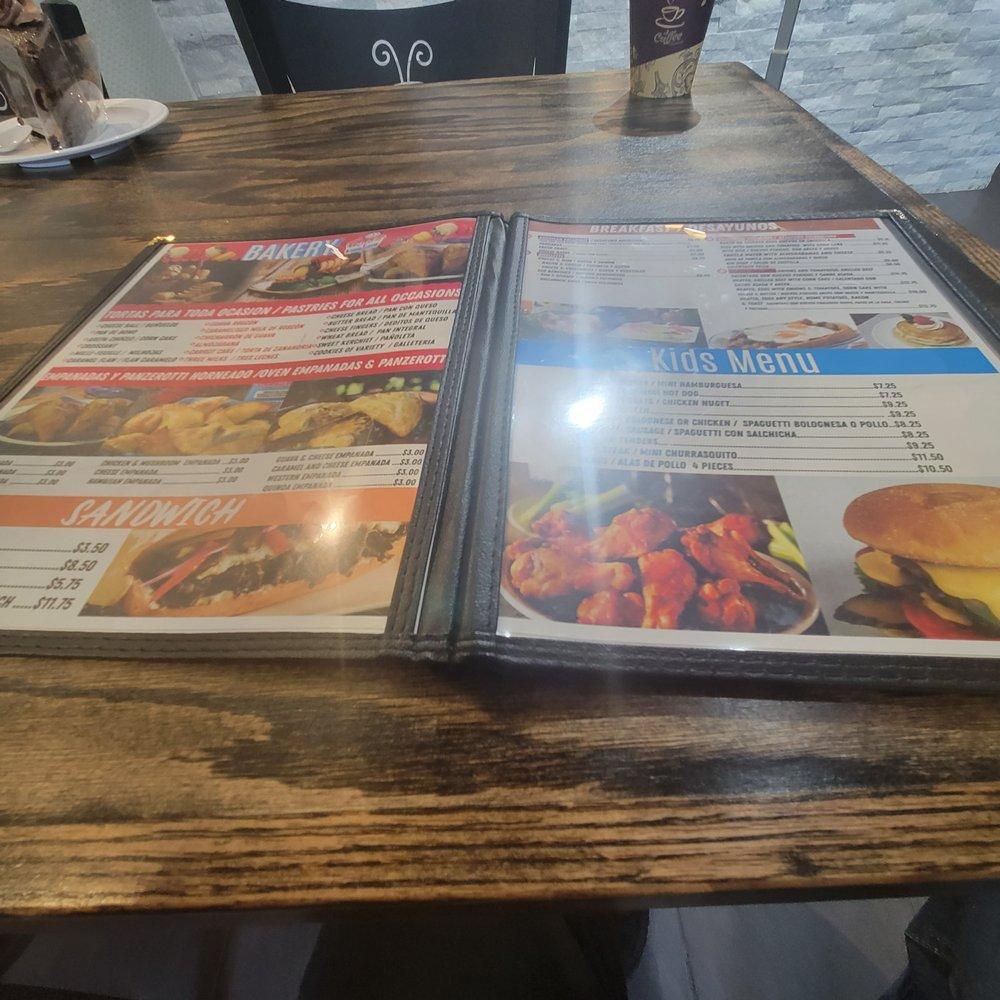 Menu at QUE RICO COLOMBIAN RESTAURANT & BAKERY, New York City