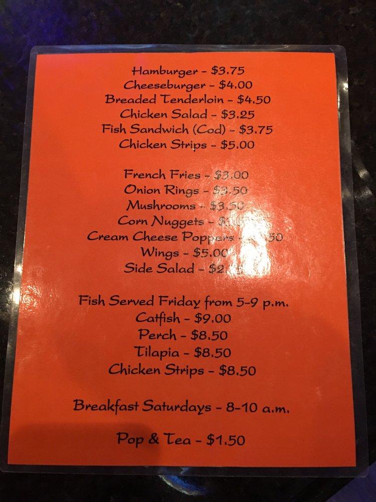 Menu at South Street Saloon pub & bar, Danville, 206 South St