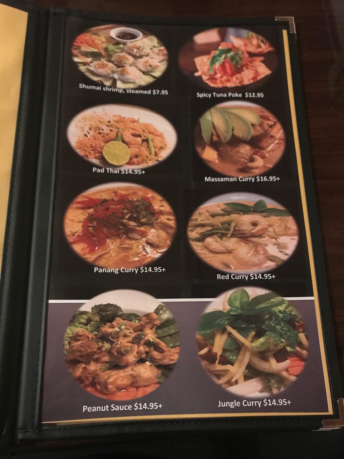Menu at 9 Thai-Sushi restaurant, Estero, S Tamiami Trail Unit 210-211
