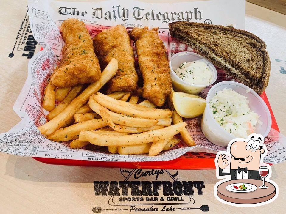 Curly's Waterfront Sports Bar & Grill, Pewaukee - Carta del restaurante ...