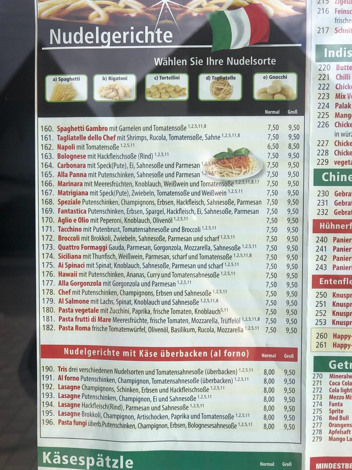 Speisekarte von Sontheimer Pizza Service, Sontheim an der Brenz