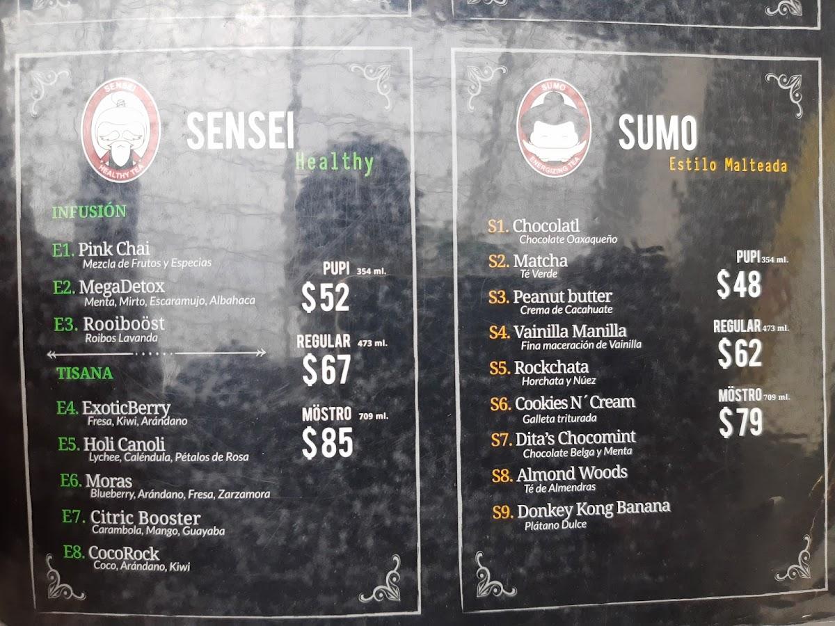 Menu at Cassava Roots Fortuna cafeteria, Mexico, Av Fortuna 334