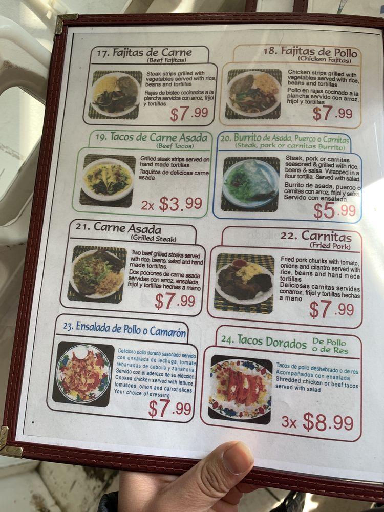 Carta del restaurante Quetzal Imports, Salt Lake City, 580 500 N