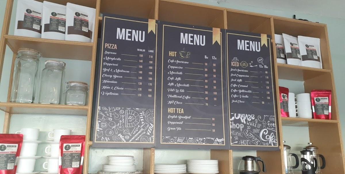 Menu at Friends and Beans cafe, Antipolo