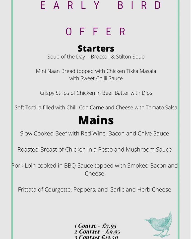 Menu at Railway Hotel pub & bar, Nantgaredig, B4310