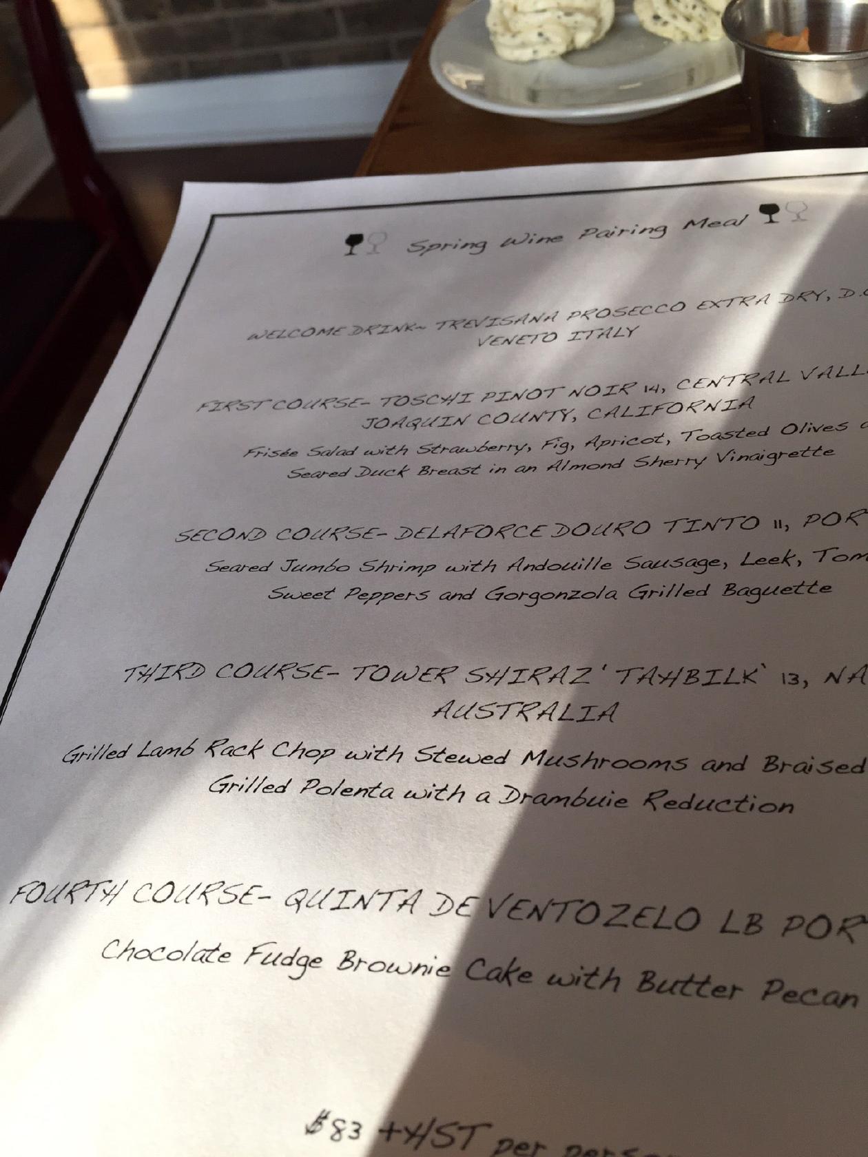 Menu at A Taste Of Freedom restaurant, New Tecumseth