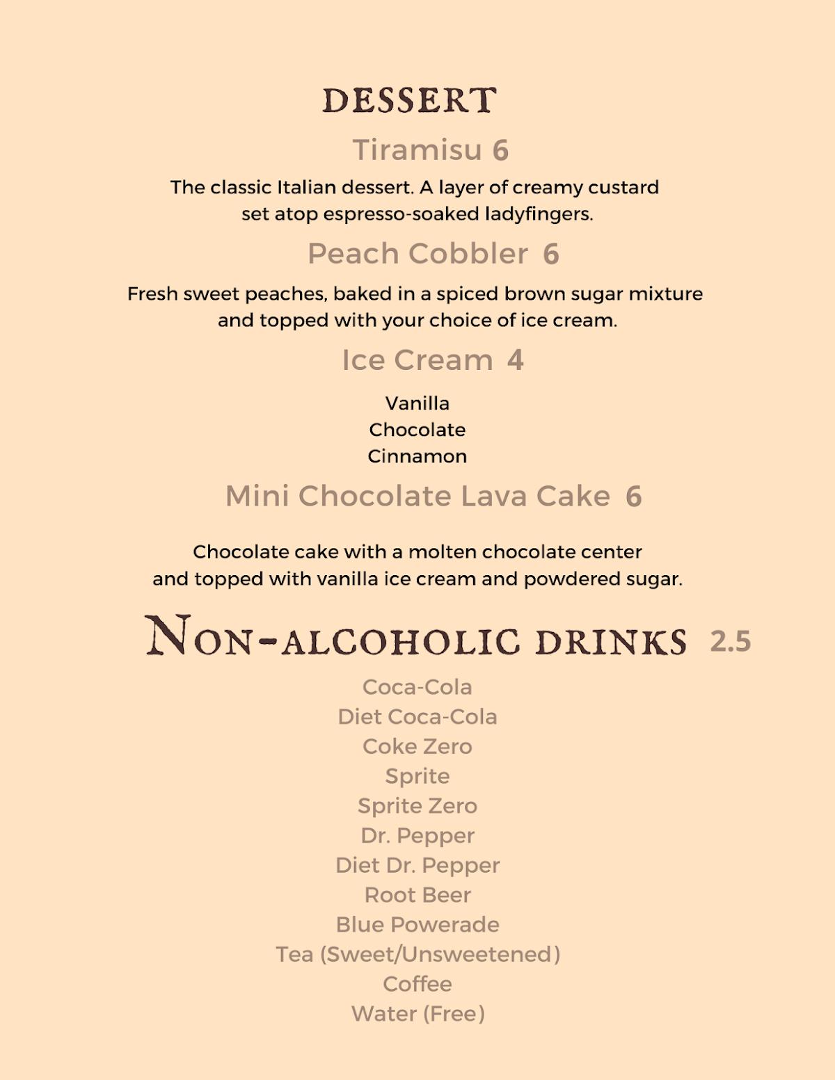 Menu at Doc's Bar & Grill Abilene, Abilene