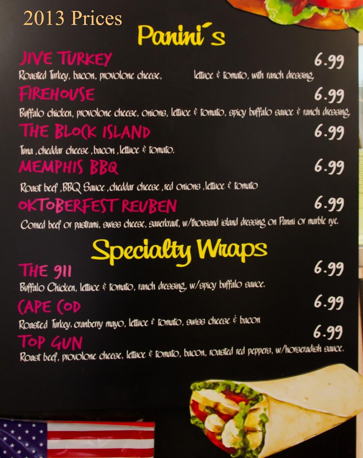 Menu at Post Road Market restaurant, East Lyme