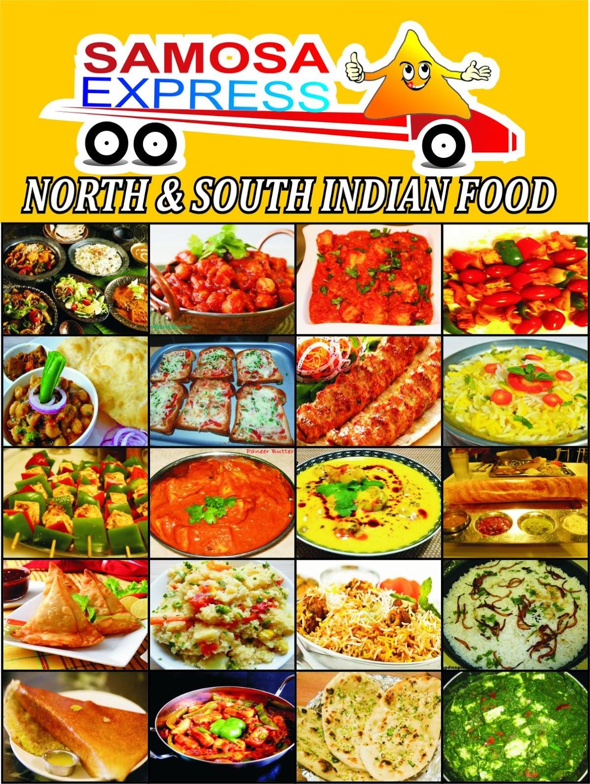 Menu at SAMOSA EXPRESS restaurant, Ao Nang