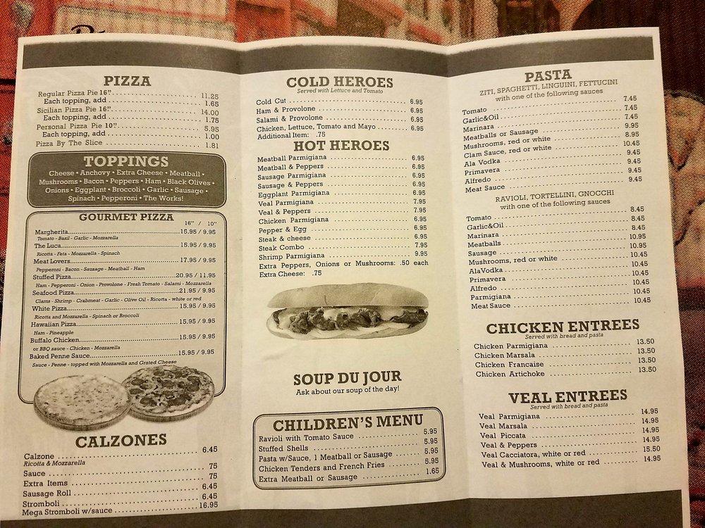 Menu at Surfside Beach Pizza pizzeria, Surfside Beach, 821 Surfside Dr