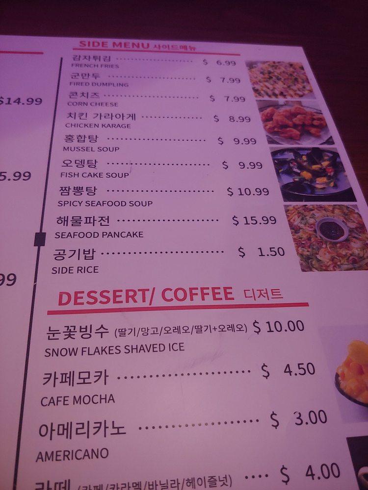 Menu at UnderGround Kitchen pub & bar, Federal Way