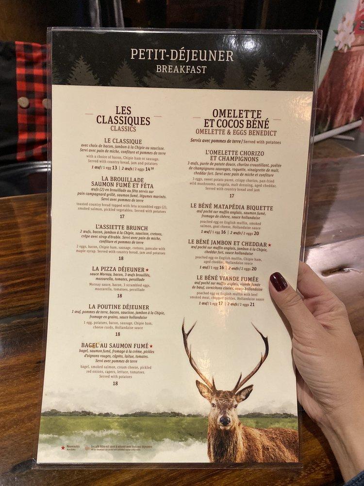 Menu at Archibald Microbrasserie - Resto-Pub Aéroport de Montréal ...
