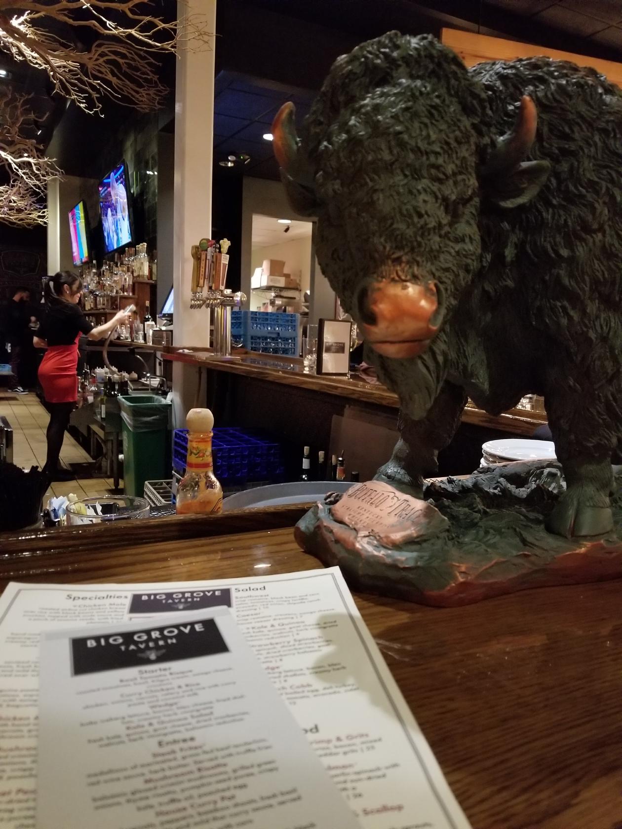 Menu at Big Grove Tavern pub & bar, Champaign