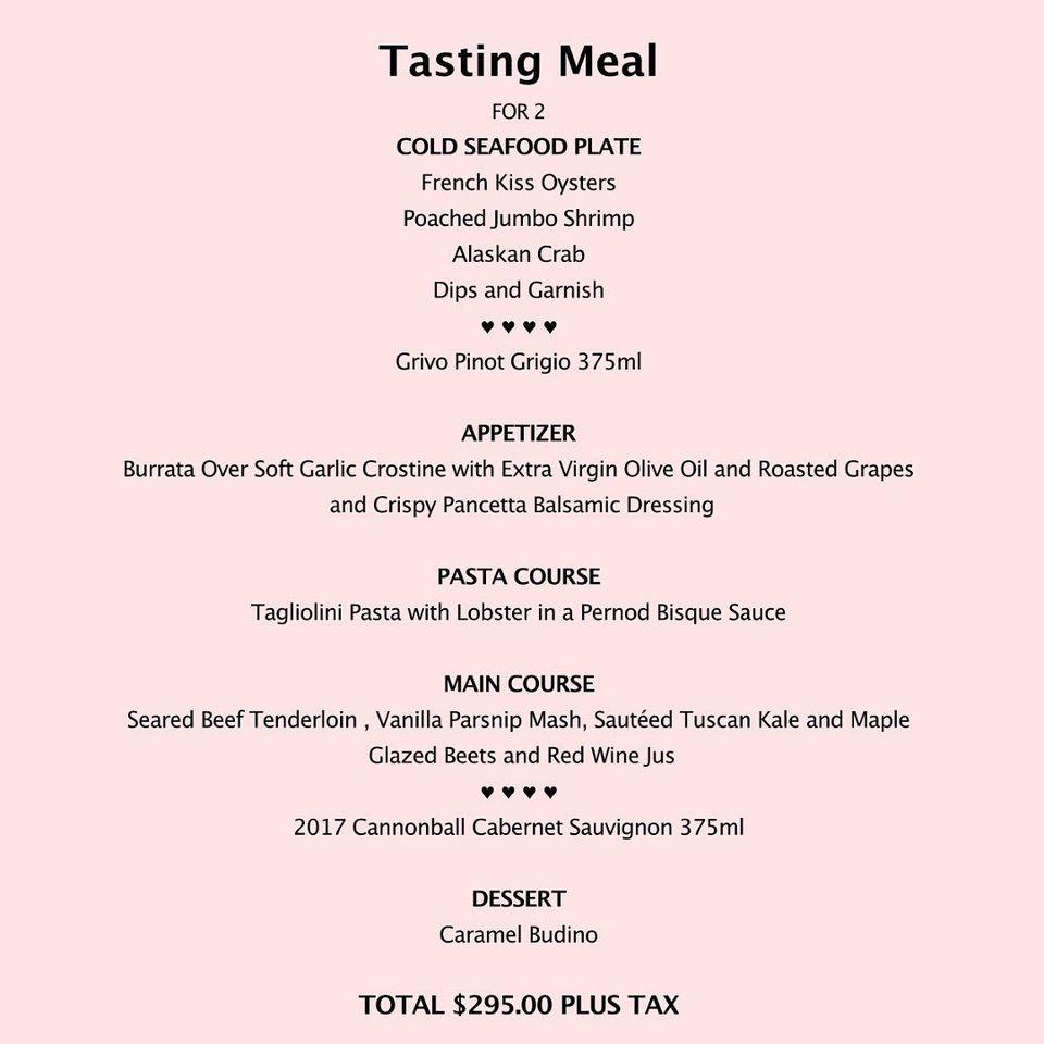 Menu at Avenue Cibi e Vini - Kleinburg restaurant, Vaughan, Islington Ave
