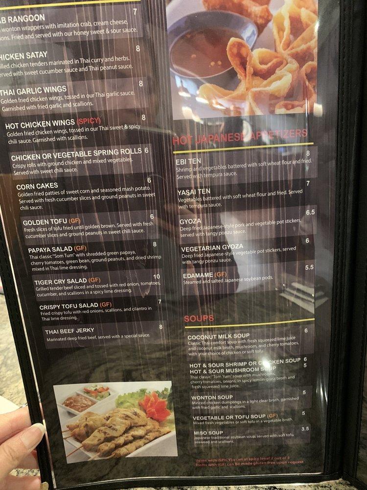 Menu at RAAN THAI desserts, Fairview Park