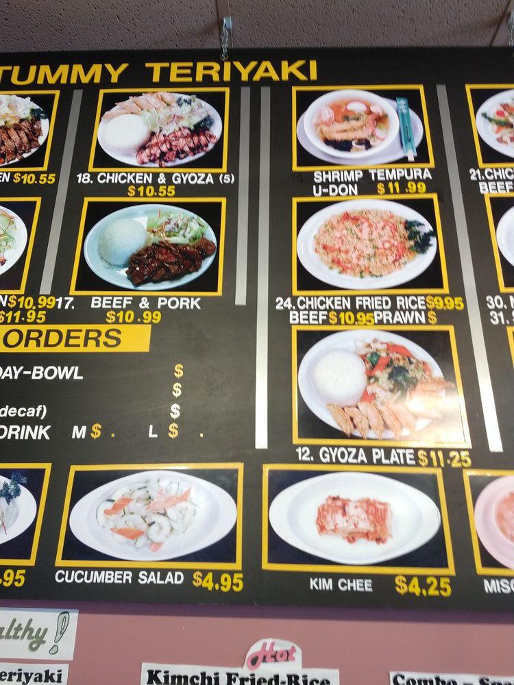 Menu at Happy Tummy Grill restaurant, Everett