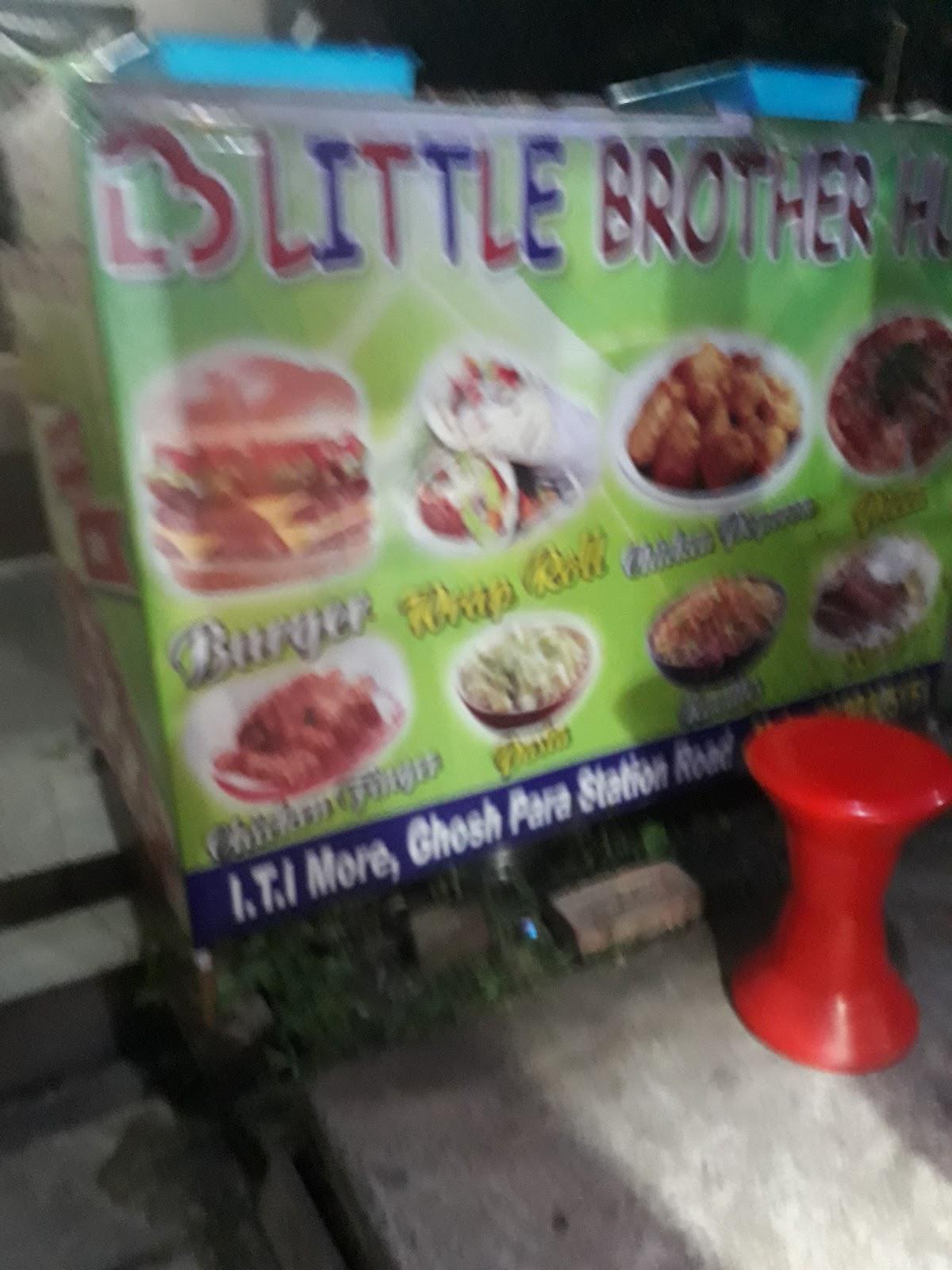 Menu at Little Brothers Hut, Kolkata