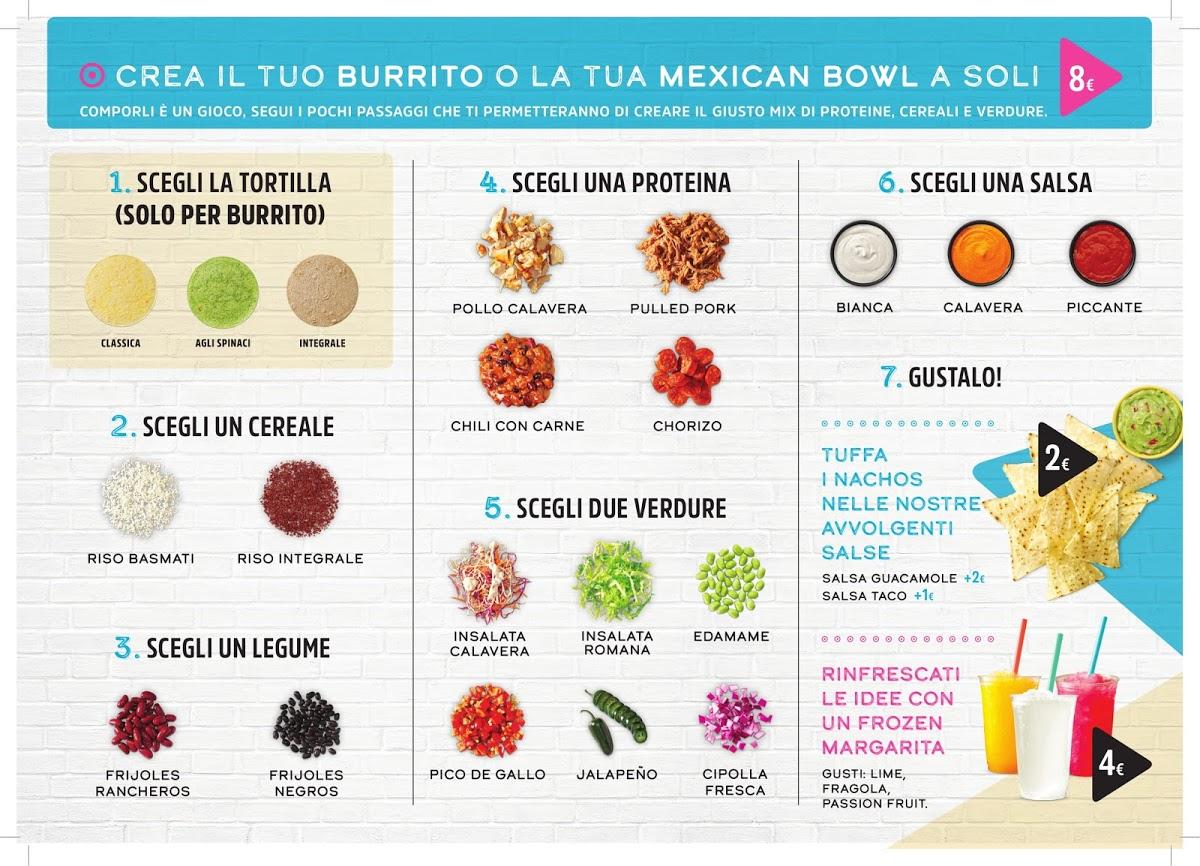 Menu at Billy Tacos - Milano Bicocca restaurant, Milan