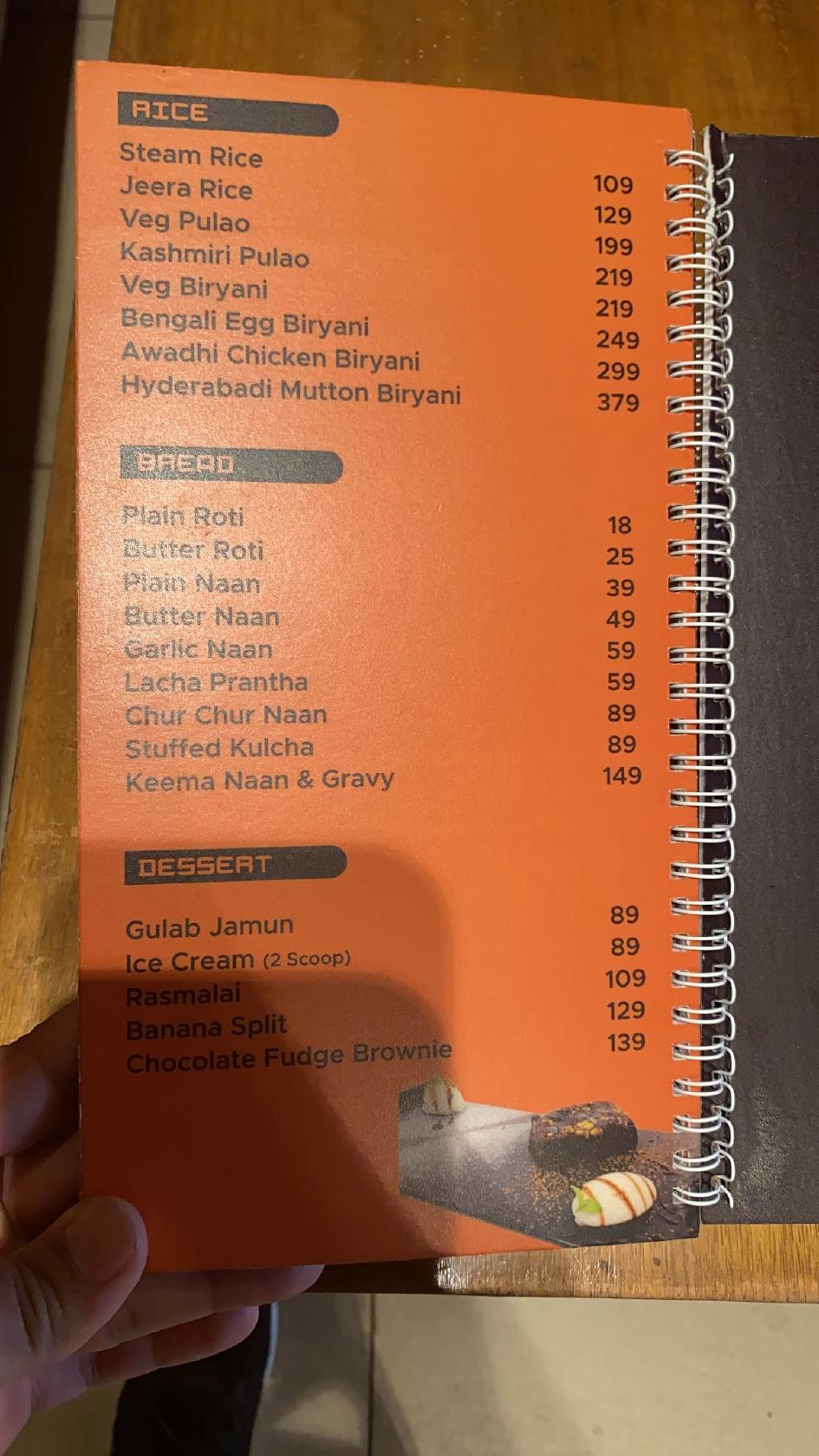 Menu at Grub House (WHY NOT) SAVOR THE NIGHT, Jammu