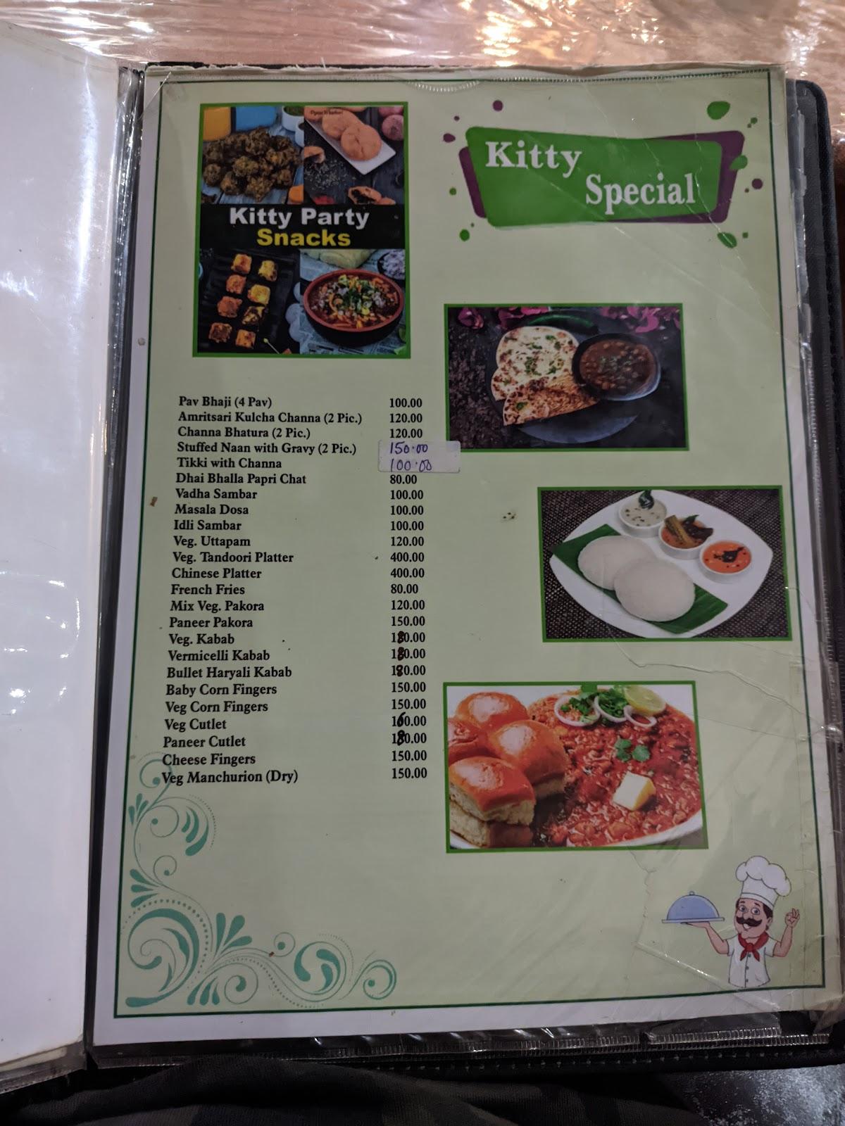 Menu at New Mehak Restaurant, Nahan