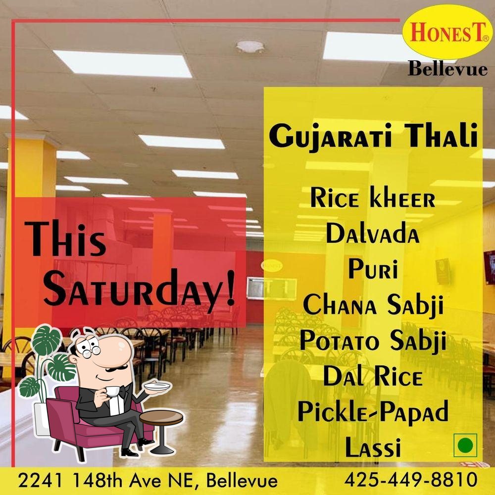 Honest Restaurant, Bellevue - Restaurant menu, prices and reviews