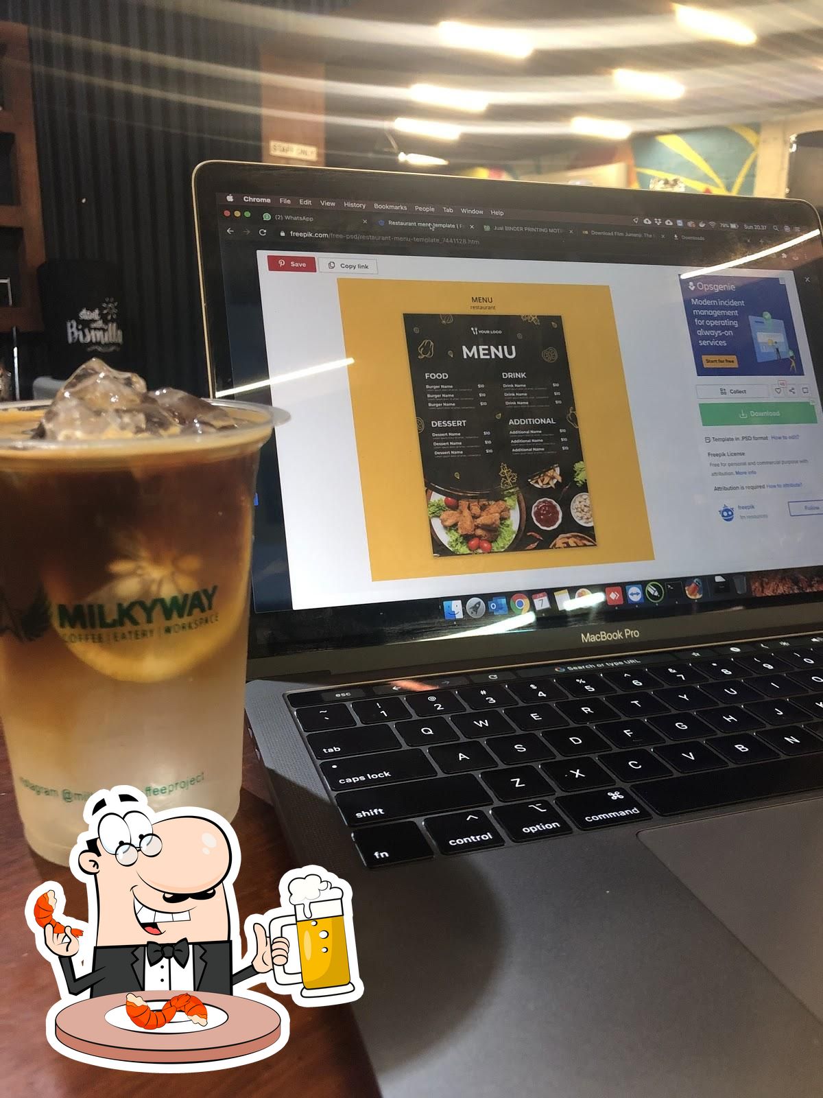 MILKYWAY CAFE, Banda Aceh - Restaurant menu and reviews