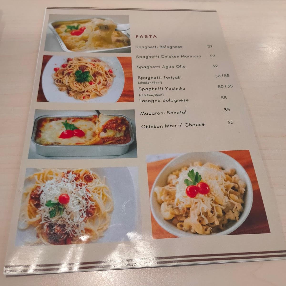 Menu at Hoya Bakery & Resto, Padang, Jl. Hos. Cokroaminoto No.48