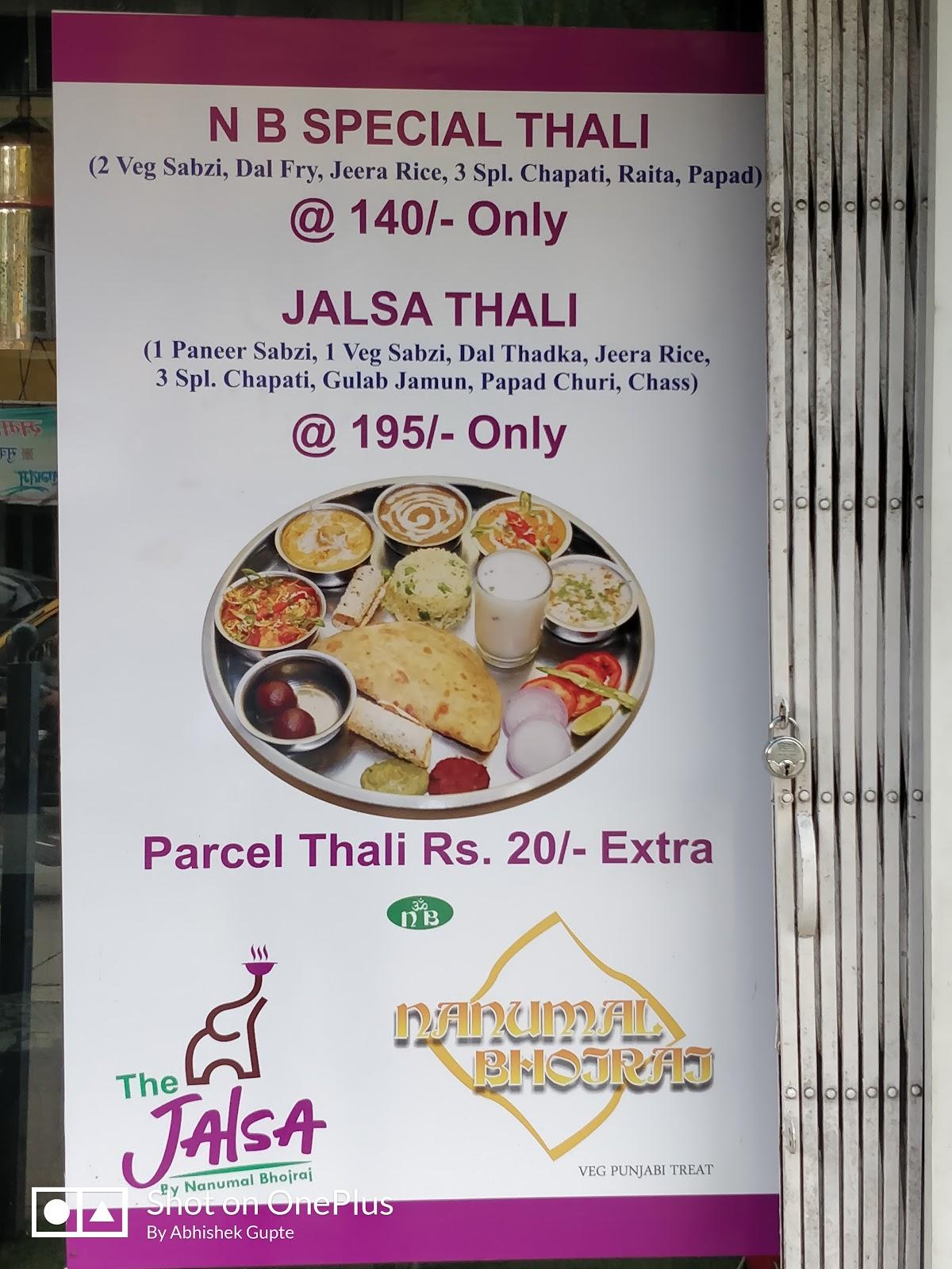 Jalsa by Nanumal Bhojraj, Mumbai - Restaurant reviews