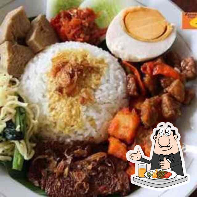 Nasi Langgi Bu Lina restaurant, Tangerang, Jalan Kelapa Puan Raya Blok ...
