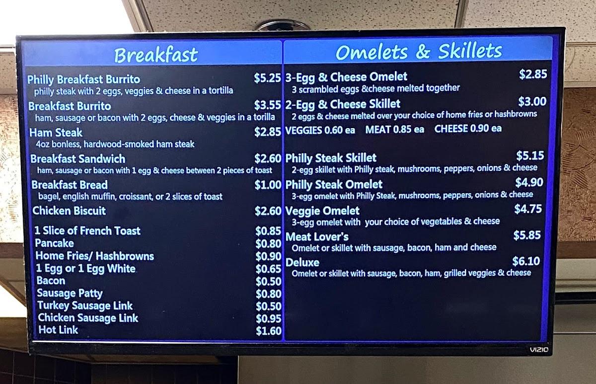 Menu at Northstar Grille restaurant, Springfield
