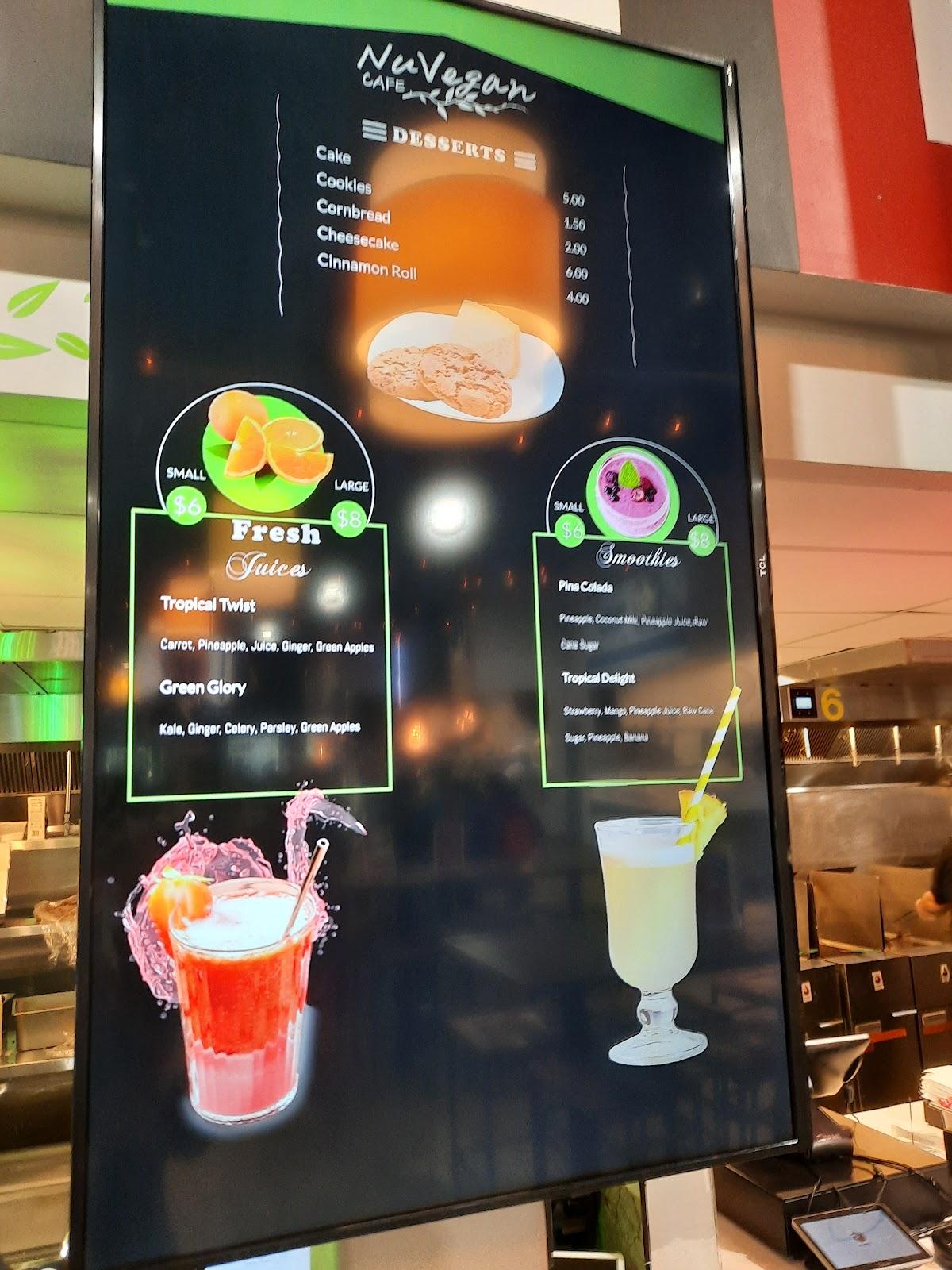 Menu at NuVegan Cafe, Dale City