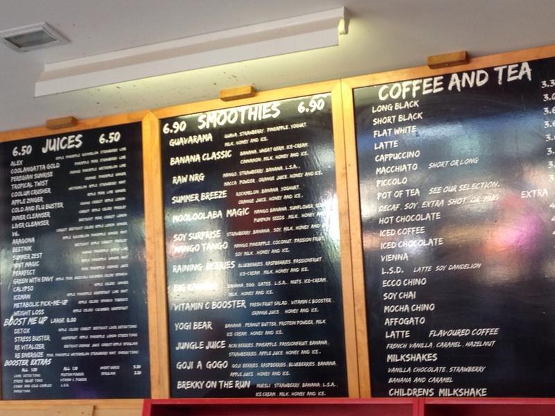 Menu at Raw Energy Peregian Beach pub & bar, Peregian Beach, 224 David ...