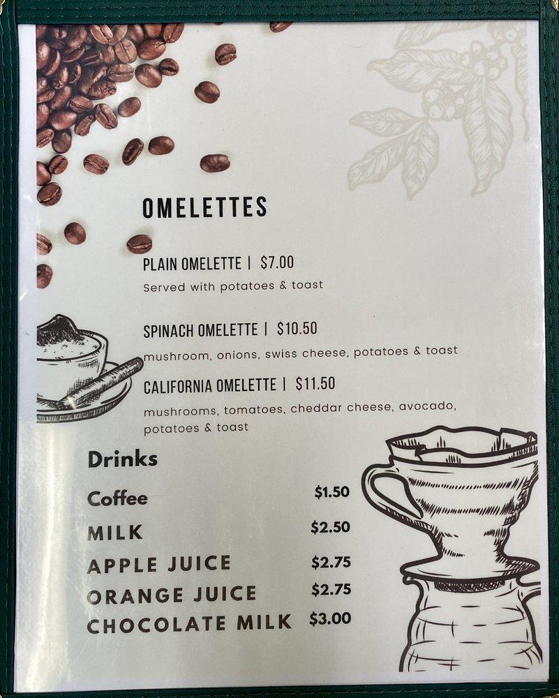 Menu at Sofi’s Restaurant, Surprise
