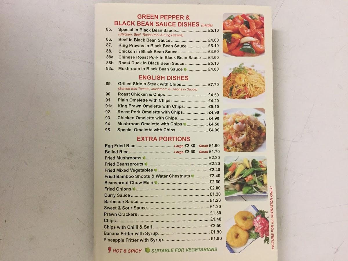 Menu at Canton House Coventry fast food, Coventry