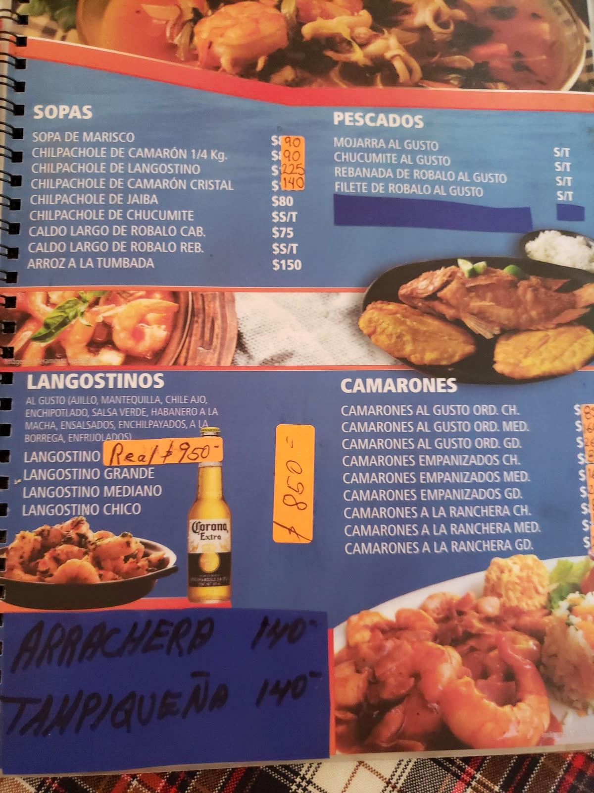 Menu at Taurus I y Ii restaurant, General Miguel Alemán