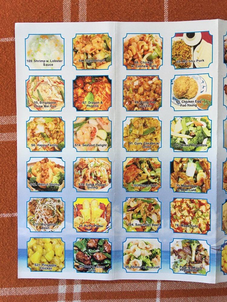 Menu at New Asian Ju Yuan restaurant, Golden Valley