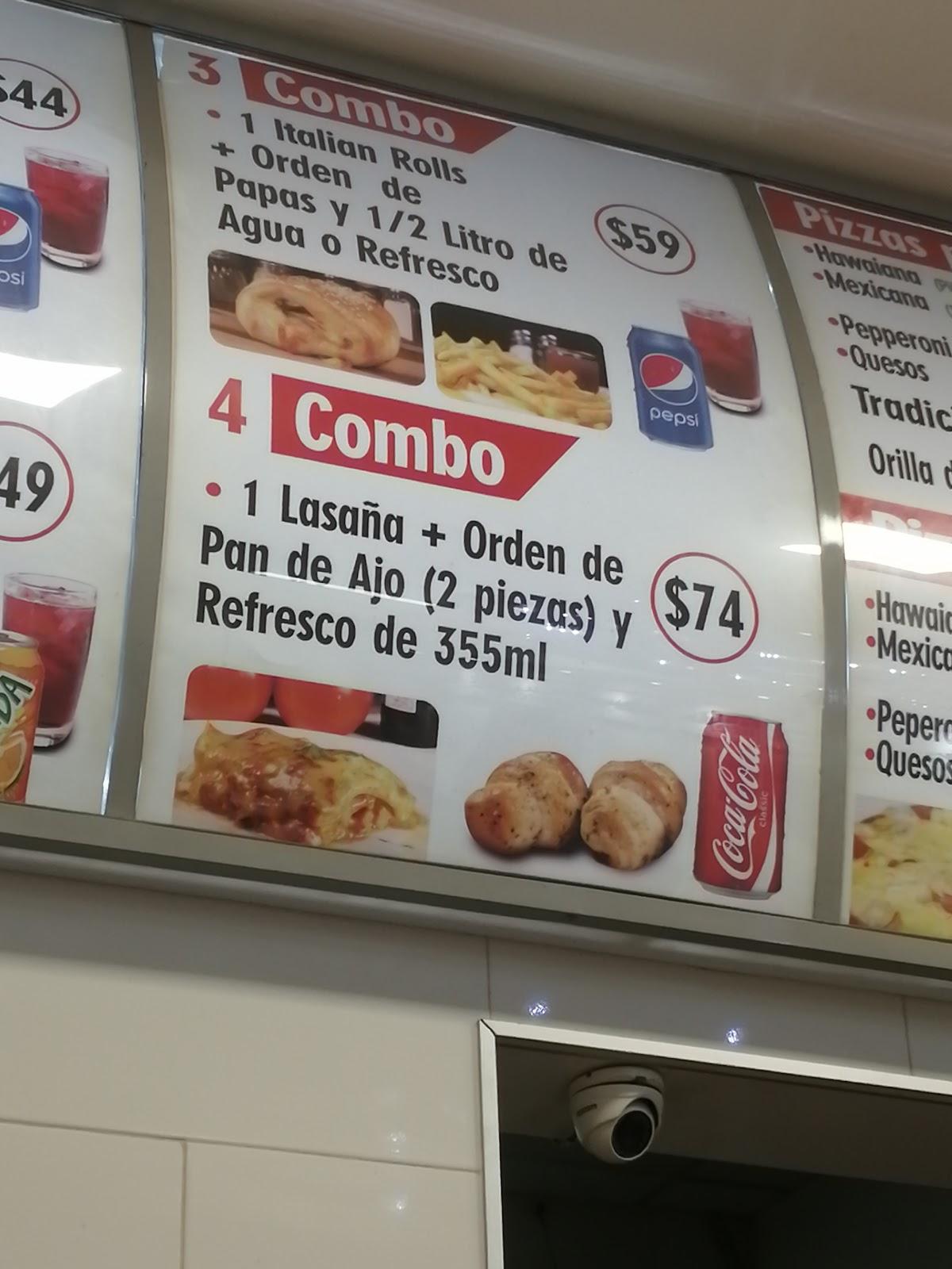 Carta del restaurante Yankee"s Pizza, Tehuacán