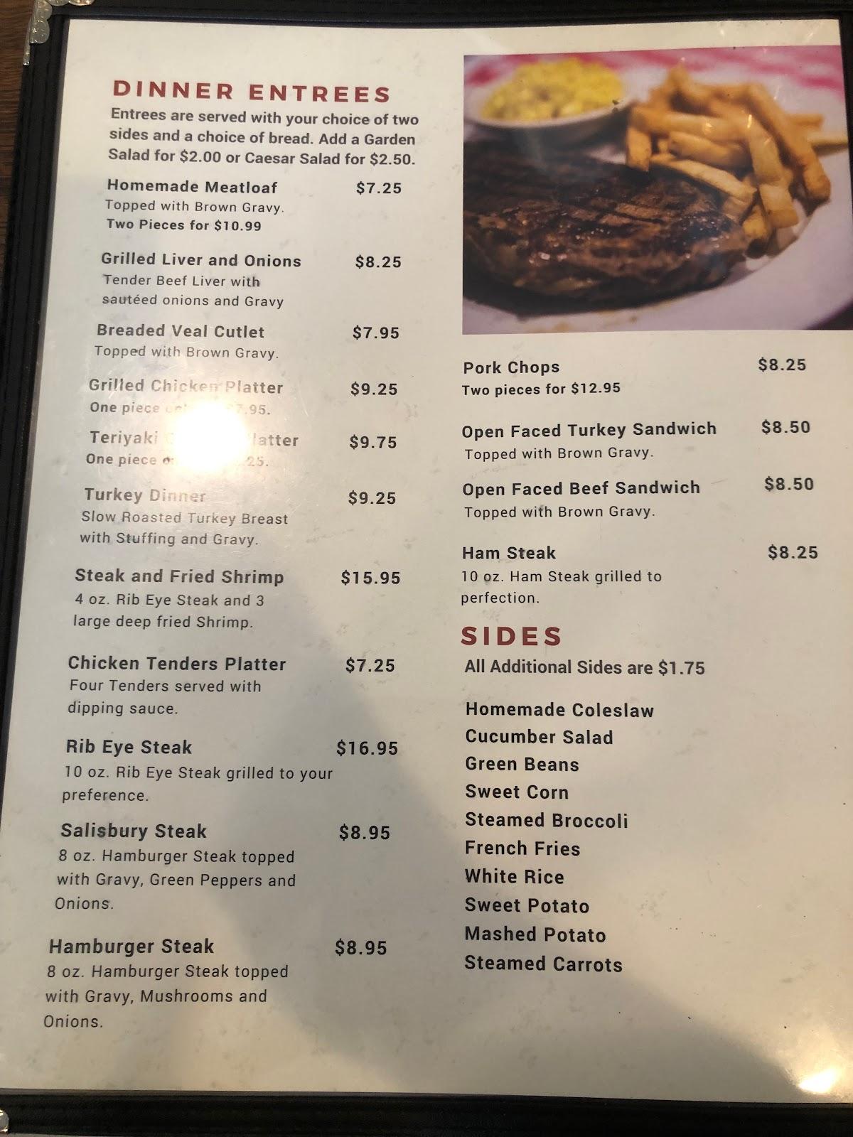 Menu at Orchard Cafe, Odenton