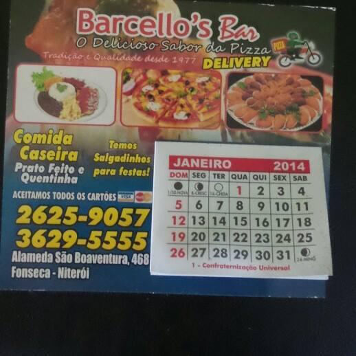 Menu at Restaurante e Quentinhas Aridio'S Barcellos, Niterói
