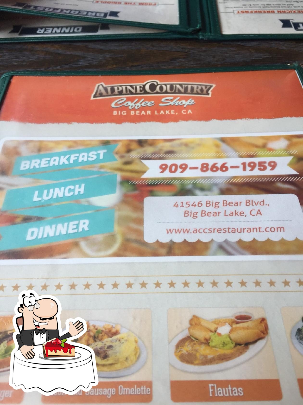 Alpine Country Coffee Shop in Big Bear Lake - Restaurant menu and reviews