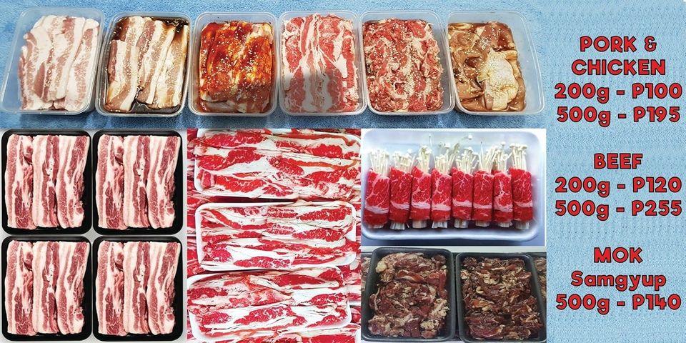 Menu at KIMLY MART Korean Grocery and Meat Shop - Timog Branch ...