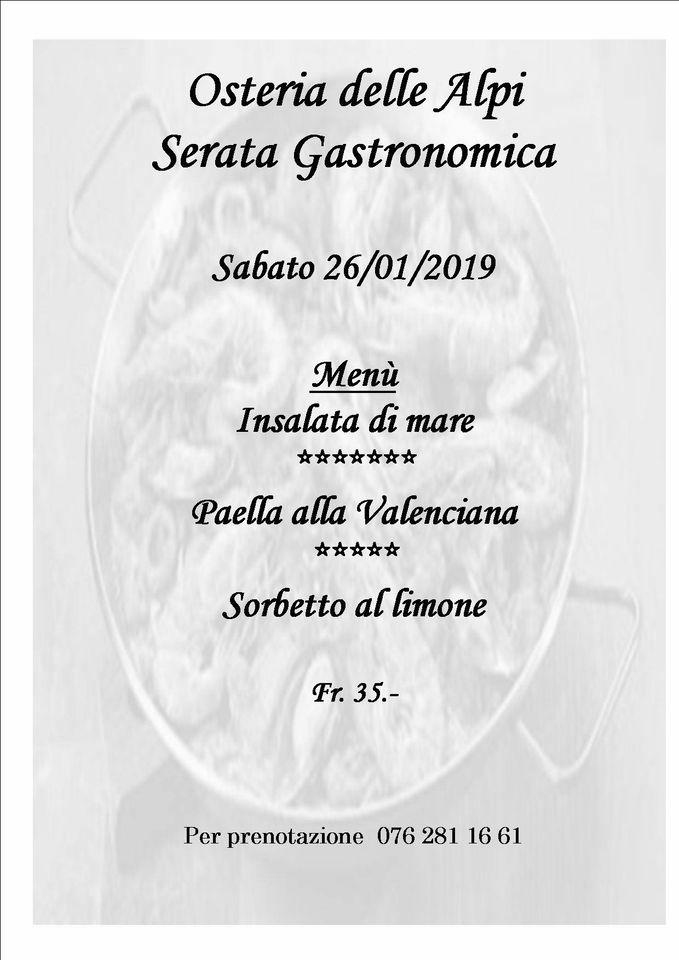 Menu da Osteria Delle Alpi, Bosco/Gurin