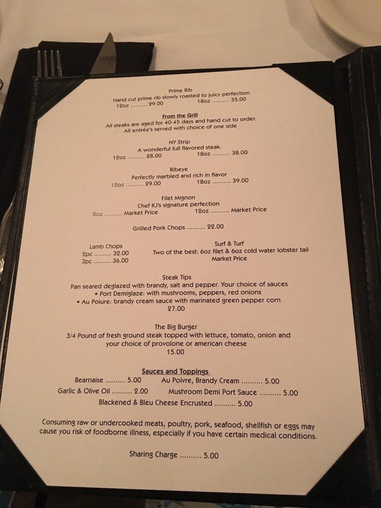 Menu at 1120 Prime Steakhouse, Hobe Sound