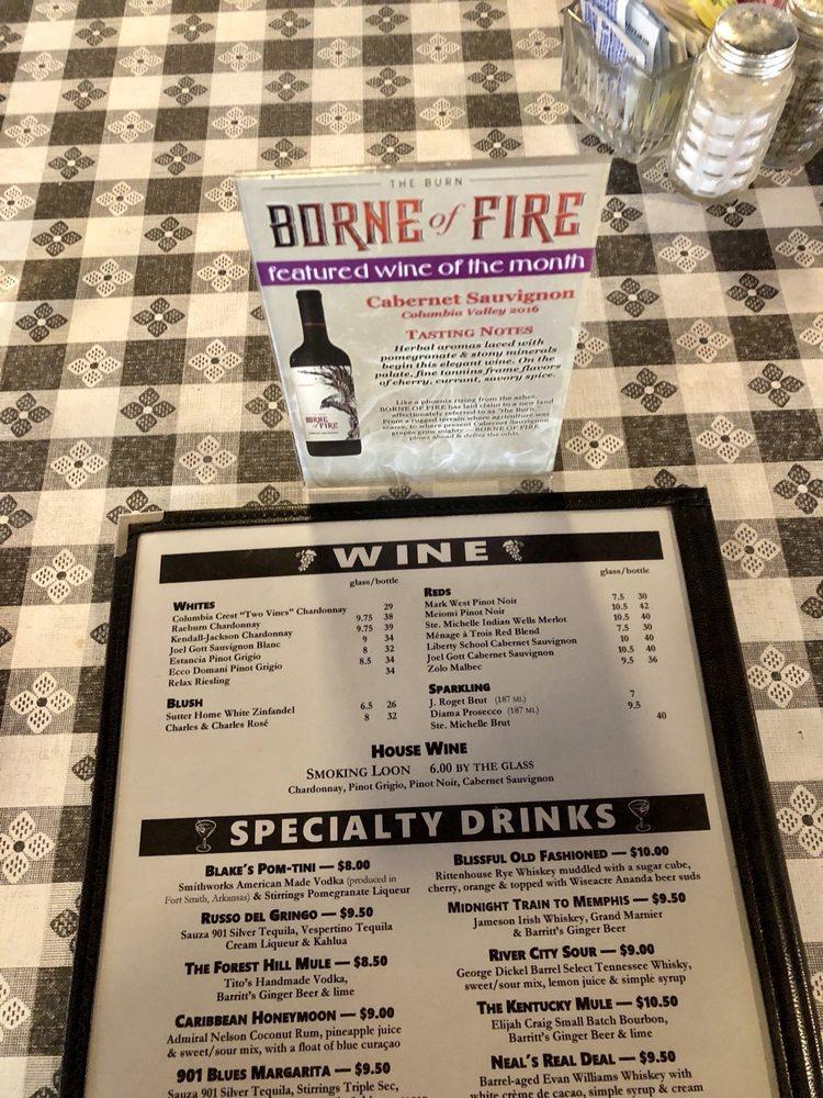 Menu at Forest Hill Grill restaurant, Germantown