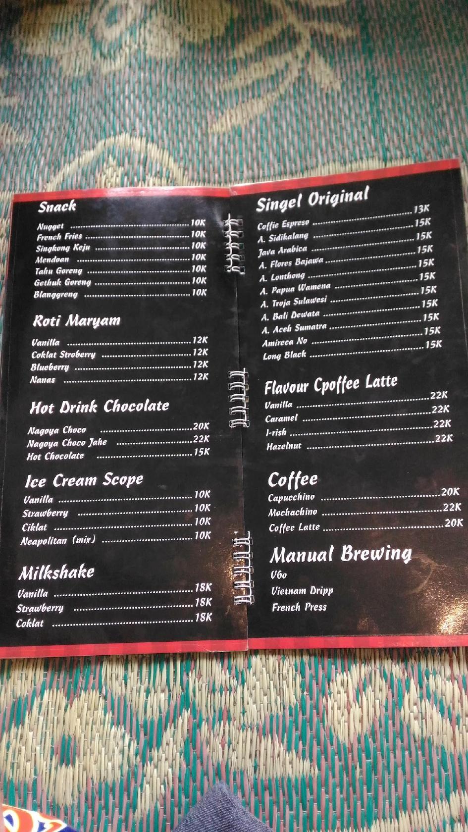 Menu at Rumah Makan Neapolitan. Sop Iga & Iga Bakar restaurant, Nglebak