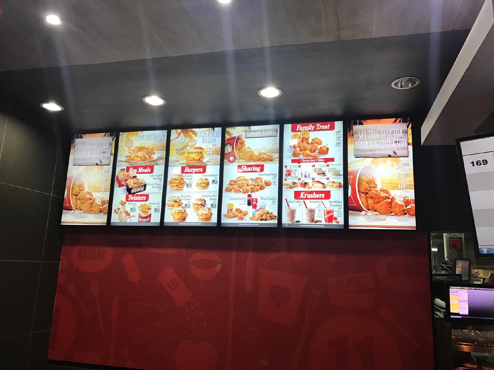 Menu at KFC Westville restaurant, Westville, 4 Westville Rd