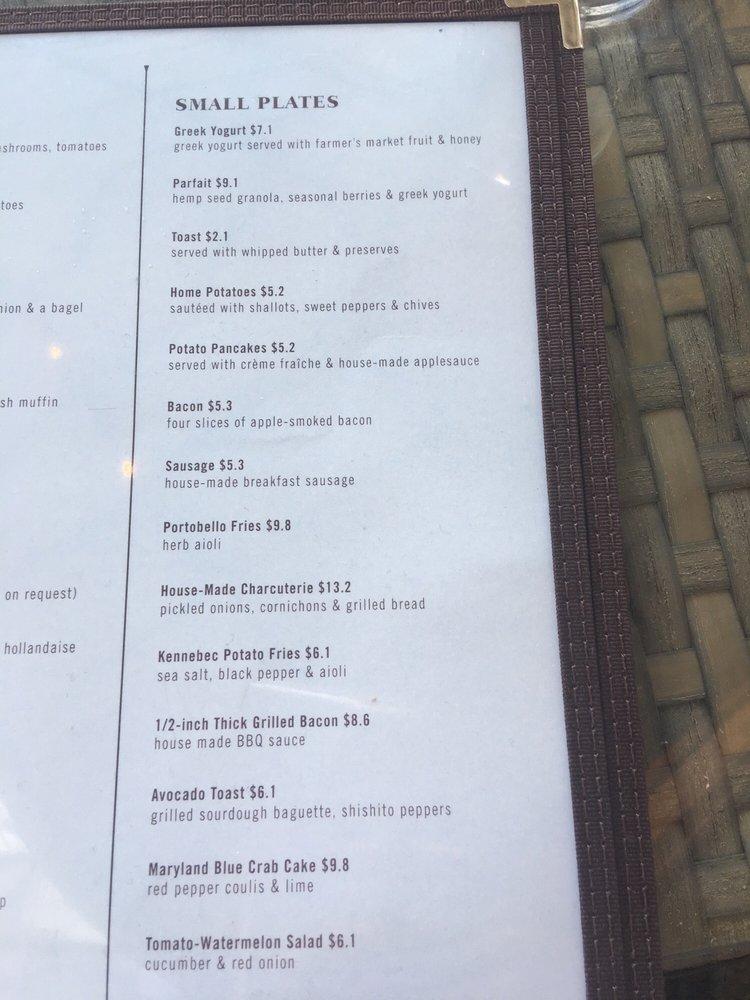 Menu at Echo & Rig Butcher and Steakhouse, Las Vegas
