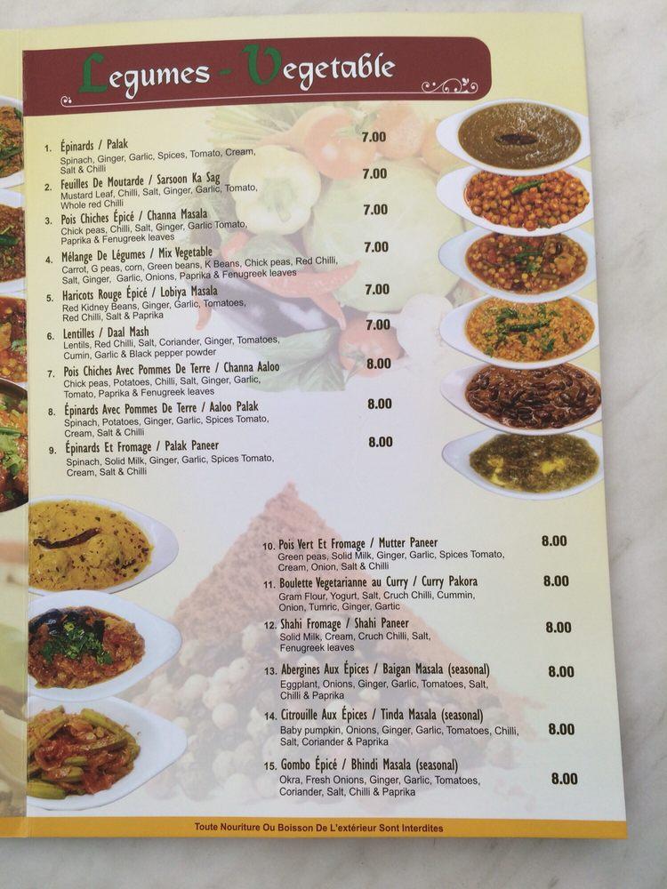 Menu at 786 Restaurant Halal, Montréal, 850 Rue Jean-Talon O