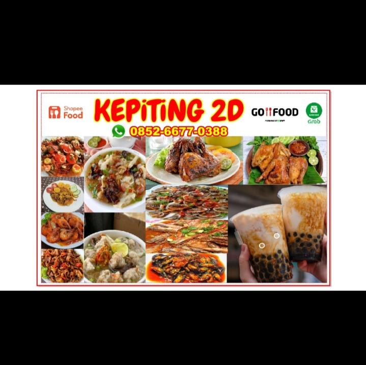 Menu at KEPITING 2D restaurant, Palembang