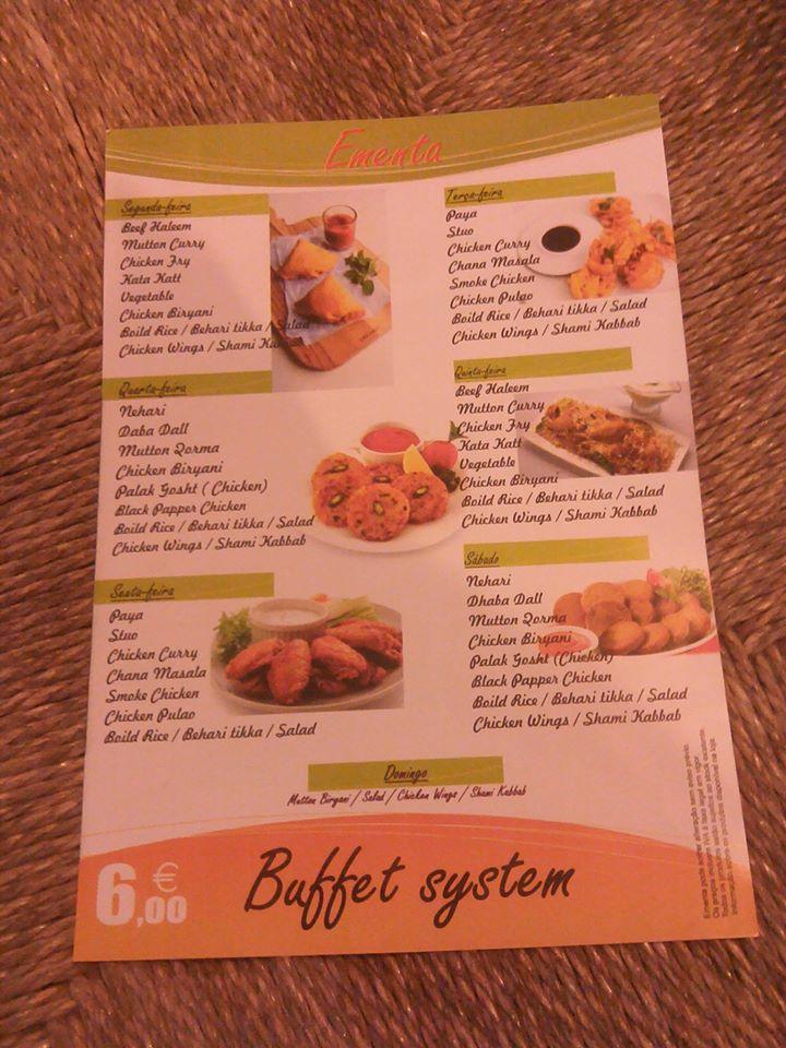 Menu at Restaurante Vida e Sabor, Amadora